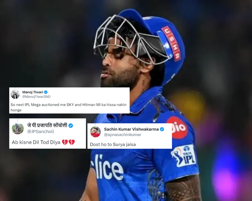 'Isko nhi mili captaincy is liye' - Fans react as Suryakumar Yadav comes up with cryptic post ...