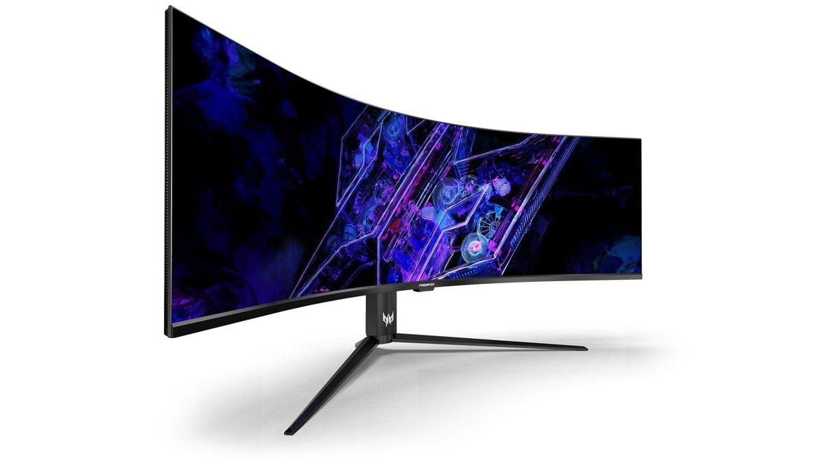 Acer Debuts Massive 57-Inch Ultrawide Monitor at CES 2024