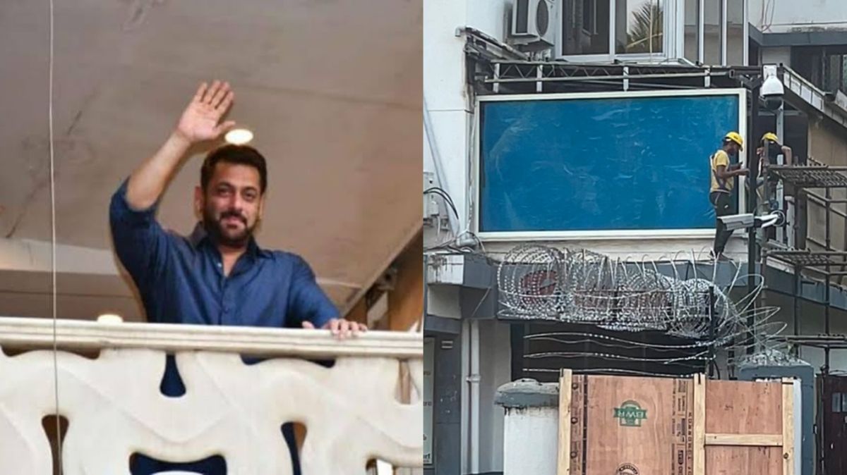 Salman Khan's house Galaxy Apartment gets bulletproof windows, Video