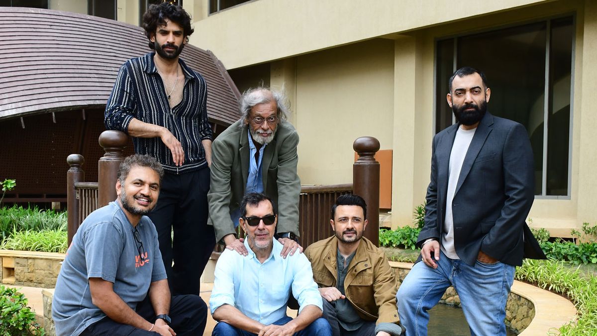 Manav Vij, Gaurav Arora, Rajat Kapoor & Satyadeep Misra At Tanaav 2 ...