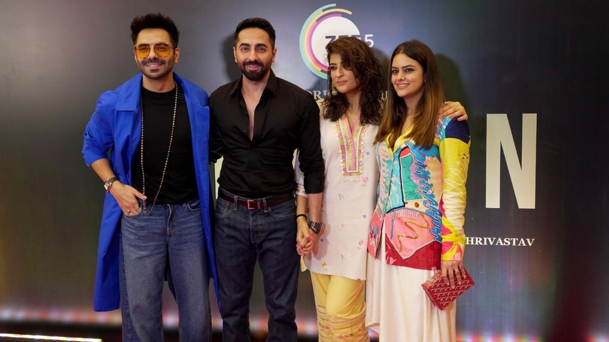Berlin ZEE5 Premier: Ayushmann Khurrana Aparshakti Khurana Ayesha Khan