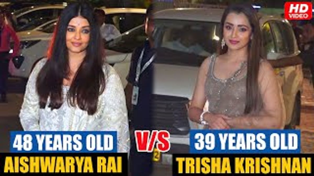 48 Years Old Aishwarya Rai Bachchan Looking Like This With Weird Nose ...