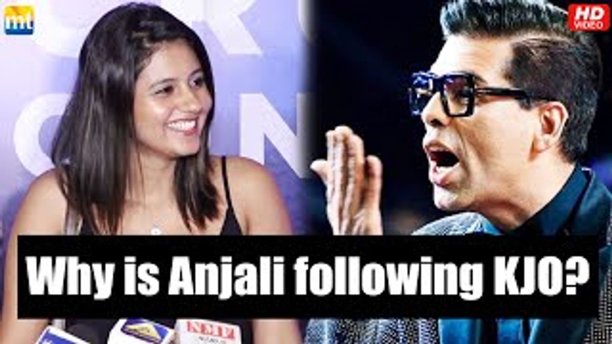 Shocking! Anjali Arora seen following Karan Johar amidst her Viral MMS' Scandal