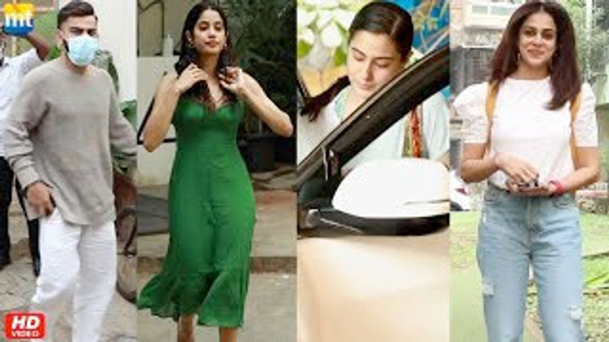 Janhvi Kapoor, Virat Kohli, Genelia Deshmukh and Sara Ali Khan Spotted ...