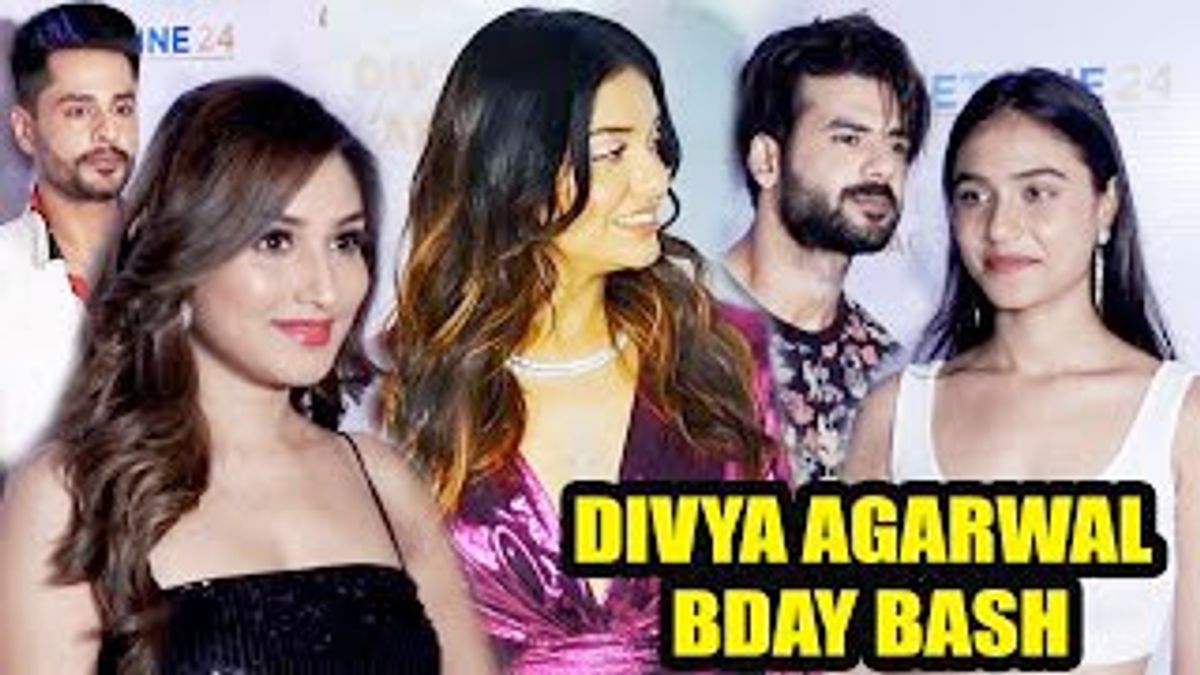 Divya Agarwal's 1st Birthday Party post Breakup With Donal Bisht ...