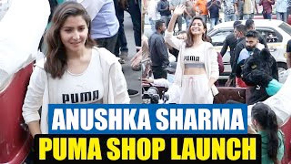 Anushka Sharma becomes new brand ambassador of PUMA arrives royal entry ...