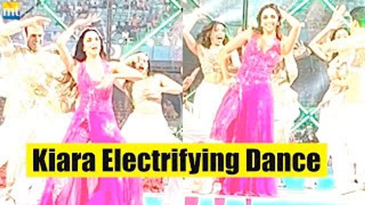 Kiara Advani's Electrifying Dance on Rangisaari & Bijli at WPL 2023 Opening Ceremony