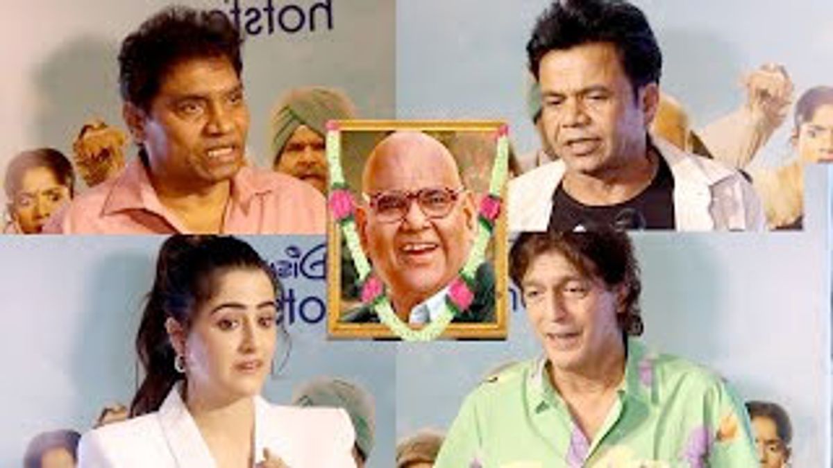 Pop Kaun Cast Remember Satish Kaushik At The Screening | Rajpal Yadav ...