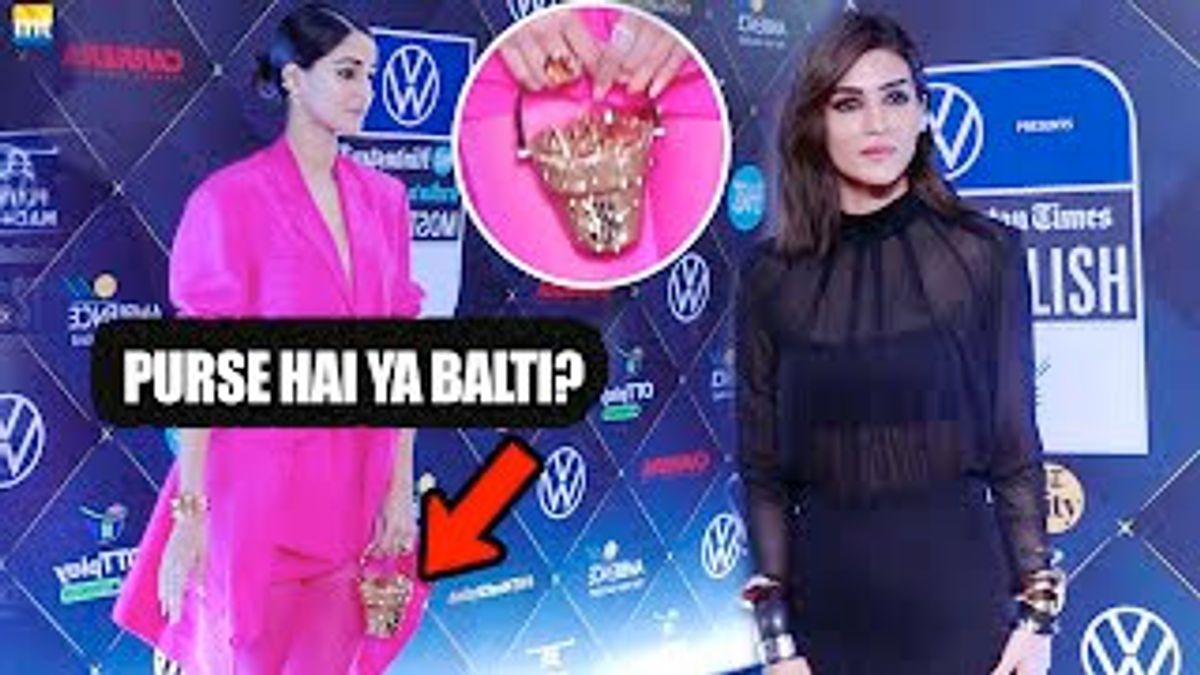 Nice BALTI! Paps Make Fun of Ananya Panday's Purse, Kriti Sanon and ...