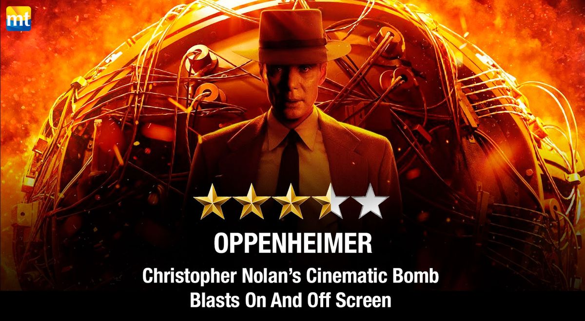 Oppenheimer Review - Christopher Nolan's Cinematic Bomb Blasts On And ...