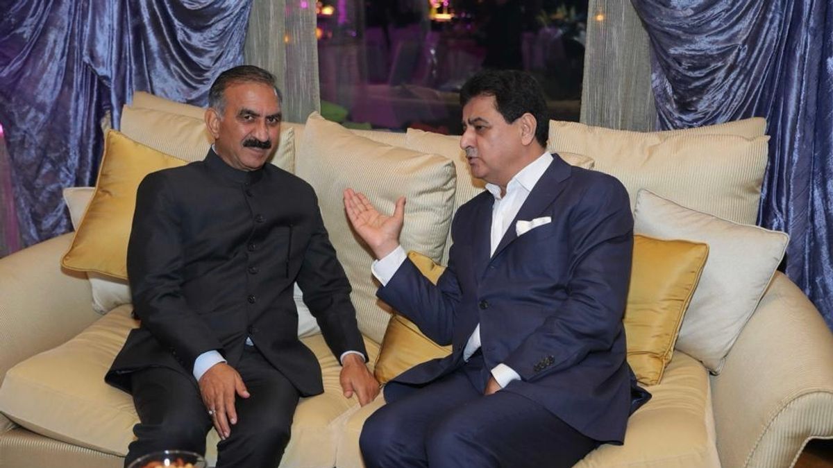 Ajay Sethi Hosts Hon. CM of Himachal Pradesh Sukhvinder Singh Sukhu Ji at Dubai Residence; Talks ...