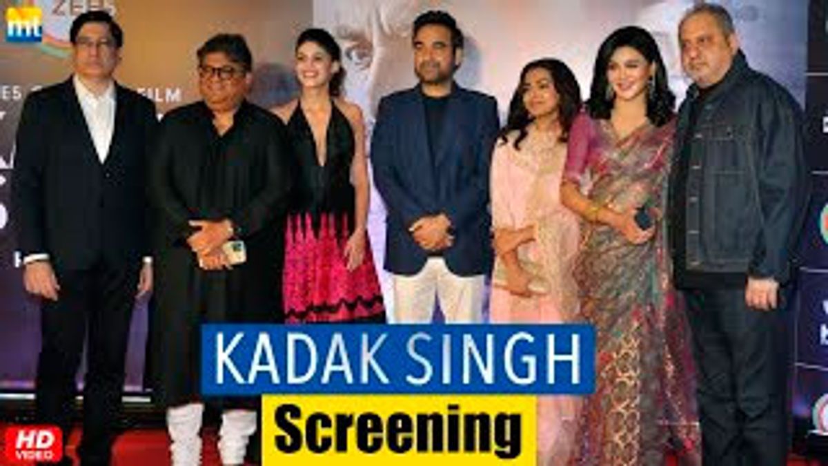 KADAK SINGH Screening With Pankaj Tripathi, Sanjana Sanghi, Jaya Ahsan ... KADAK SINGH Screening With Pankaj Tripathi, Sanjana Sanghi, Jaya Ahsan ...
