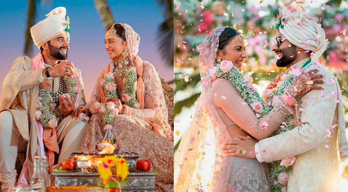 "Ab Dono Bhagna-ni" - Rakul Preet and Jackky Bhagnani Are Married Now ...