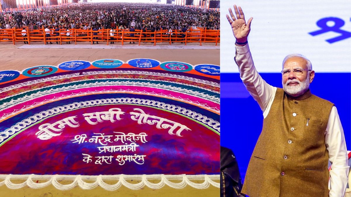Pm Modi Launches Lics Bima Sakhi Yojana To Empower Women Aged 18 70 Years