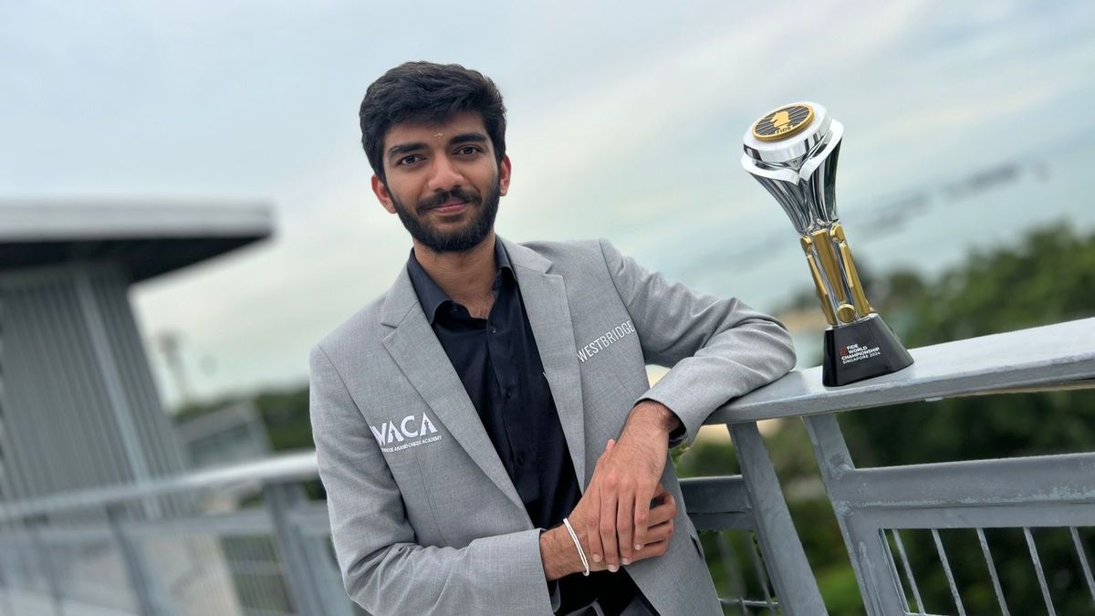 A day in the life of a world champion: Gukesh gets his trophy, revels ...