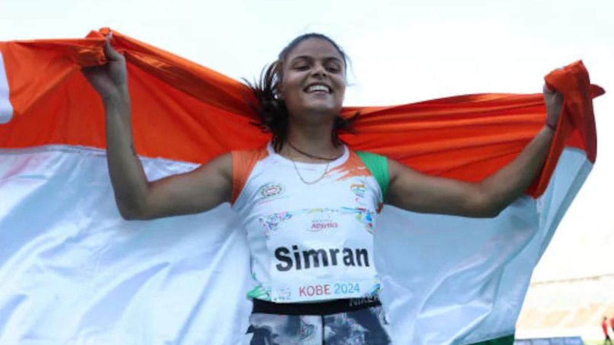 Simran Sharma through to semifinals in women's 200m T12 event