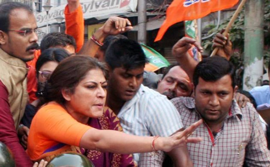 FIR against BJPâ€™s Roopa Ganguly for assaulting TMC activist