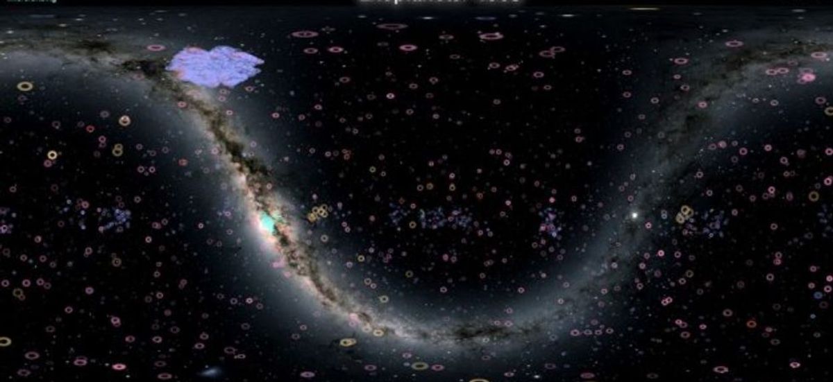 NASA shares animated video that maps over 4,000 exoplanets in space ...