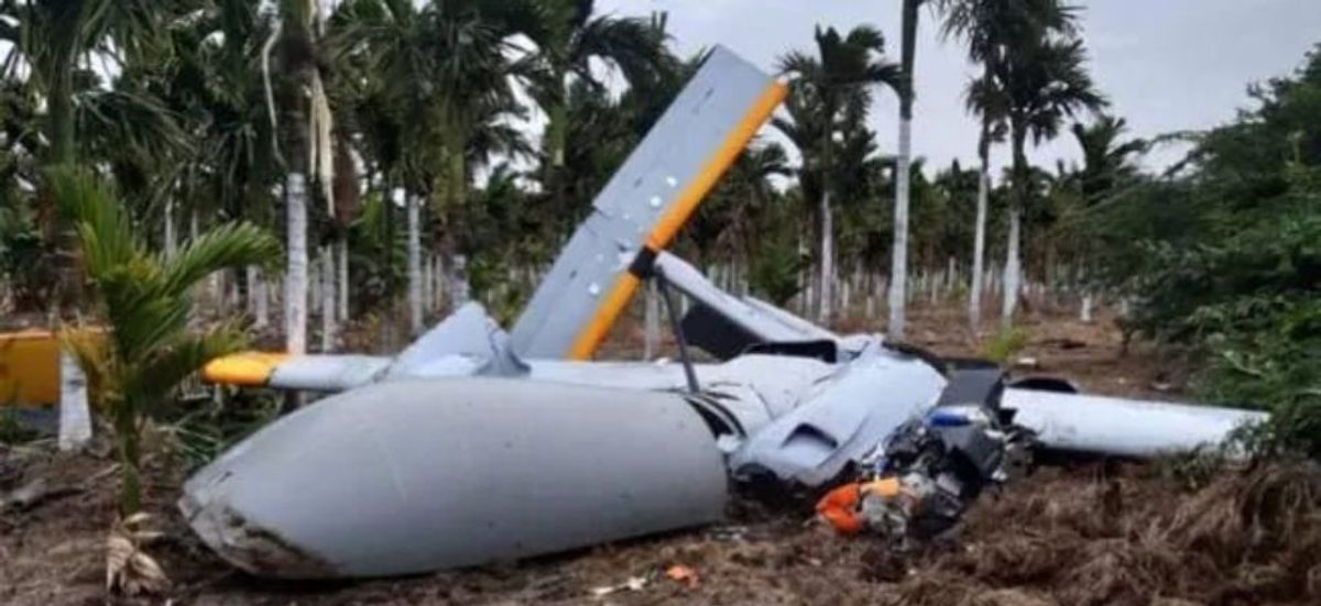 DRDO's Unmanned Aircraft 'Rustom 2' Crashes In Karnataka's Chitradurga