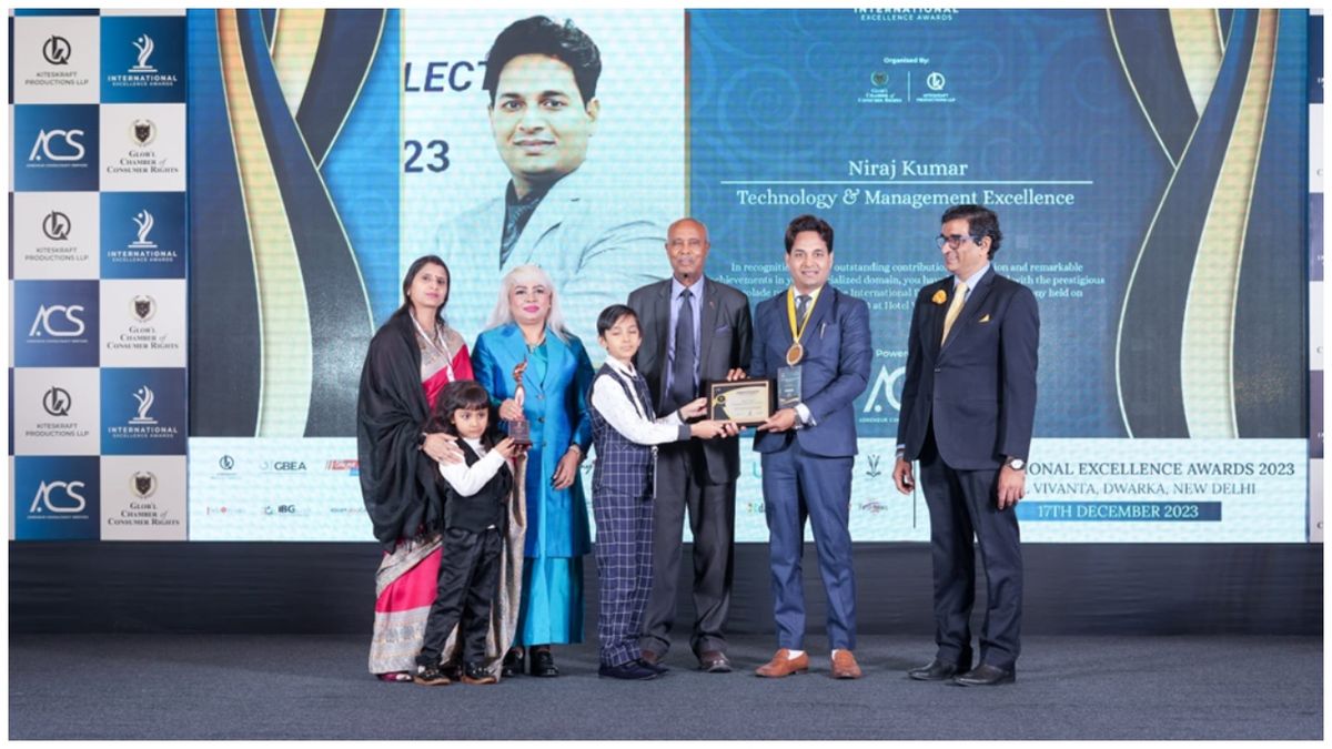 Niraj Kumar (Also known as Niraj Pathak)- The Exemplary Techno-Manager Recognized for Excellence