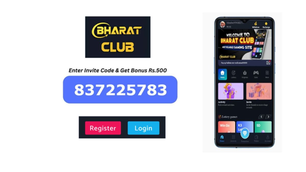 Bharat Club Invitation Code is 837225783 | Bharat Club Invite Code is 837225783