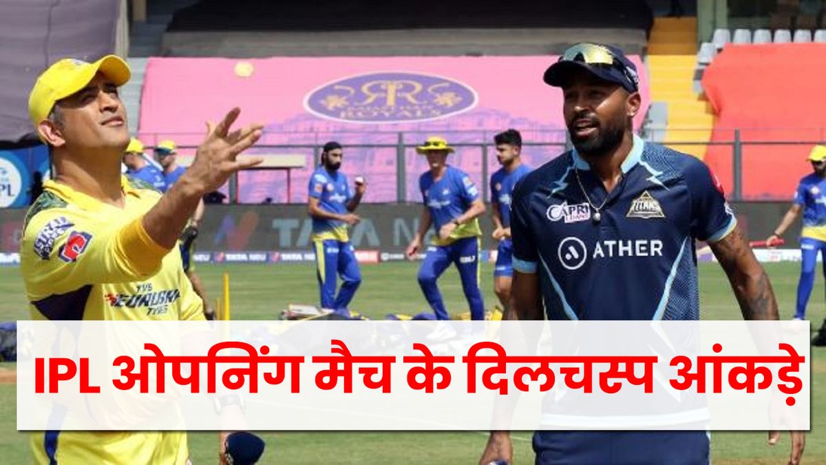 IPL 2023: ओपनिंग मैच हारने वाली टीम इतनी बार बनी है चैंपियन, देखें ...