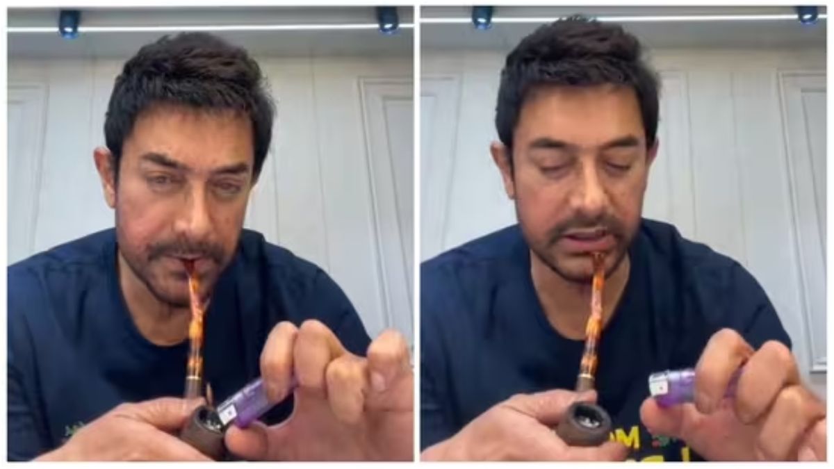 Aamir Khan Smoking: ऑन कैमरा सिगार पीने लगे आमिर खान, फैंस को लगा झटका