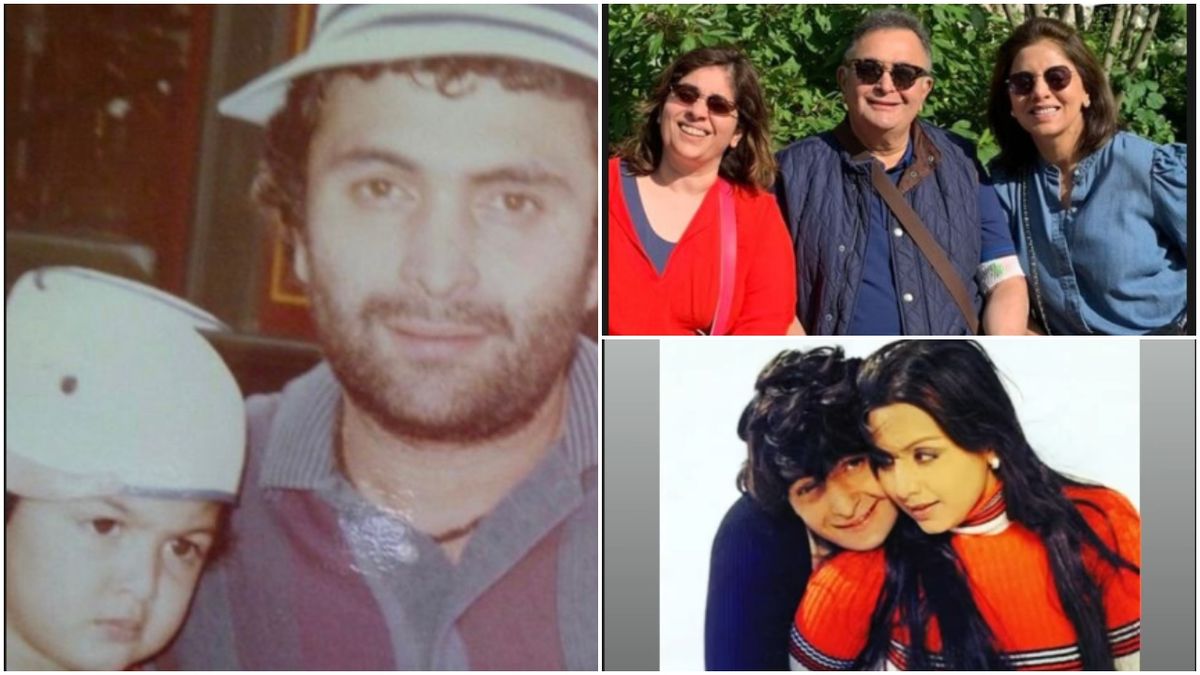 Rishi Kapoor Anniversary आप हमेशा साथ हैंऋषि कपूर की पुण्यतिथि पर बेटी रिद्धिमा और नीतू