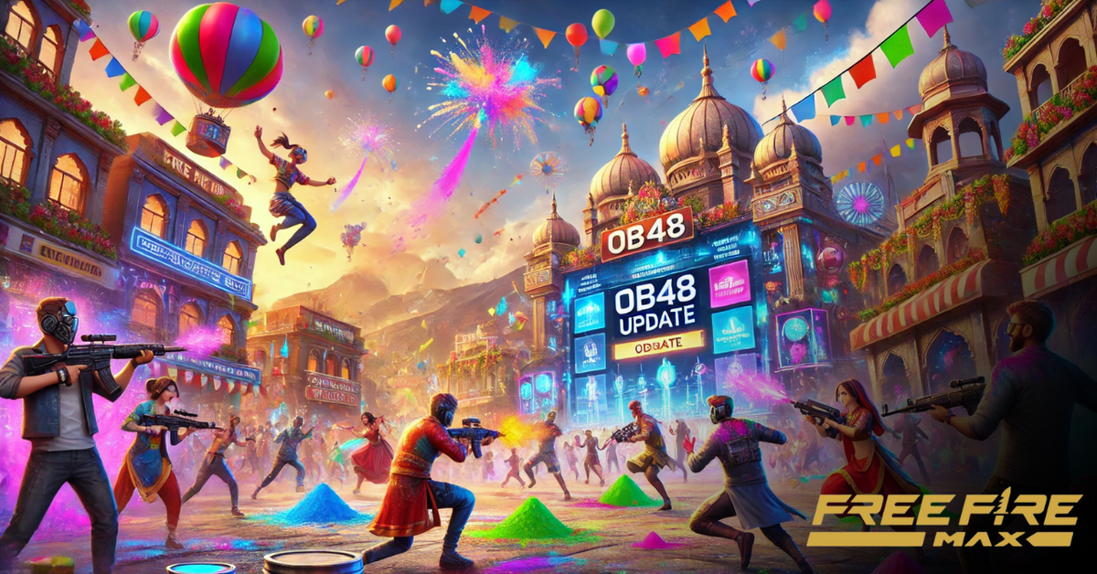 Free Fire MAX OB48 Update Launches on 26th February 2025 with Holi ...