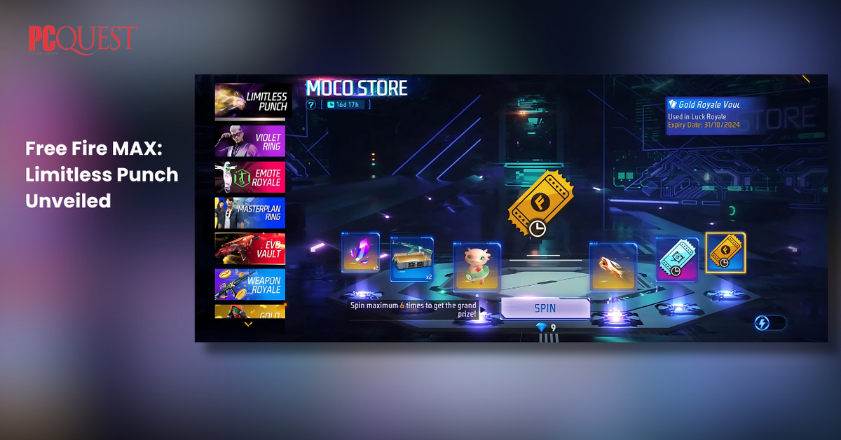 Free Fire MAX New Moco Store Event 2024-Get Fist Limitless Punch