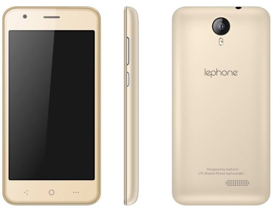 lephone unveils lephone W2 4G Smartphone