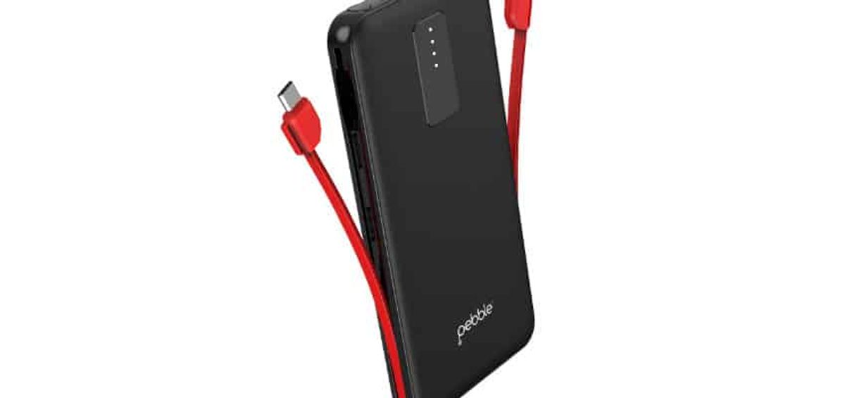 Pebble launches ‘ACE 10000mAh’ power bank with Inbuilt Cables