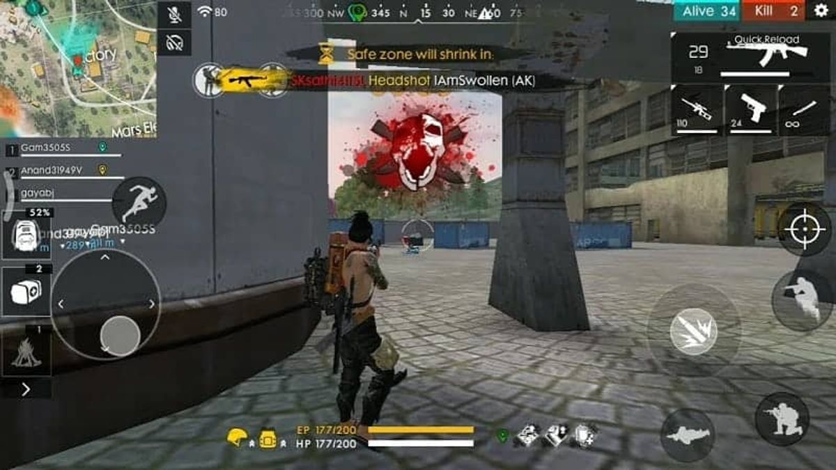 Garena Free Fire MP40 Tips and Tricks for New Players, Guide, Gameplay
