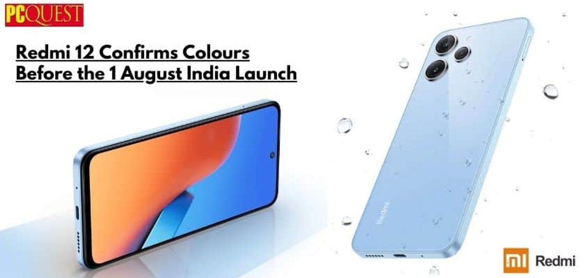Redmi 12 Confirms Colours Before the 1 August India Launch: Know Details