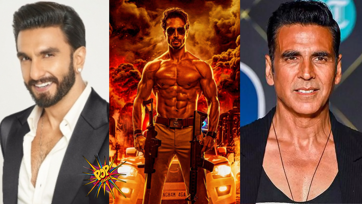 Tiger Shroff Flexes Muscles In Singham Again: Ranveer Singh & Akshay ...