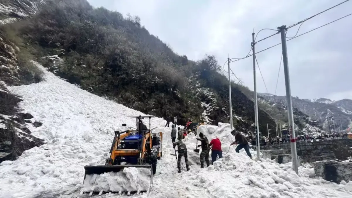 Chamoli In Uttarakhand Hit By Avalanche, 57 Construction Workers Trapped
