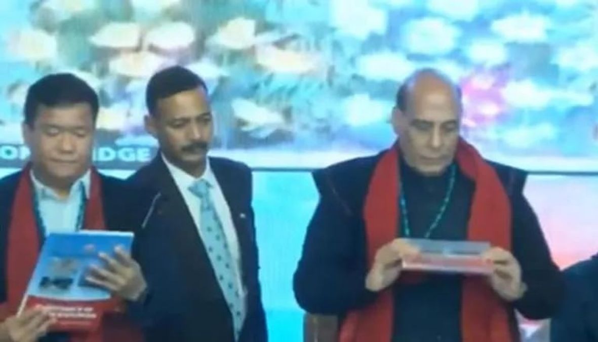Rajnath Singh Inaugurates Siyom Bridge in Arunachal, 27 Other Projects