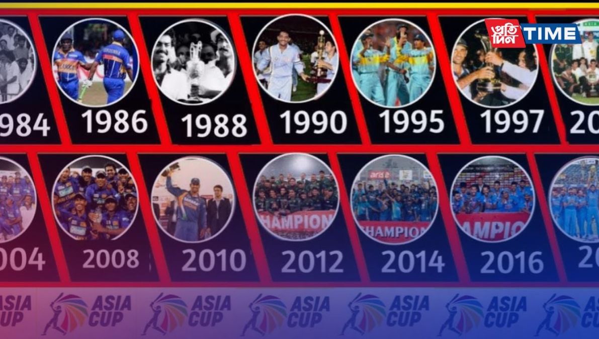 Asia Cup Winners List from 1984 to 2022