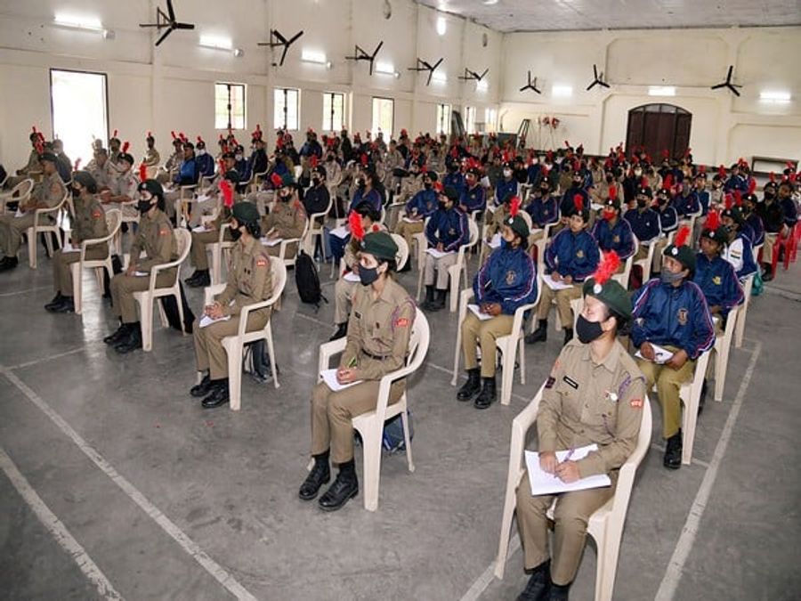 Guwahati: 115 NCC Girl Cadets Attend Combined Annual Training Camp at NTF