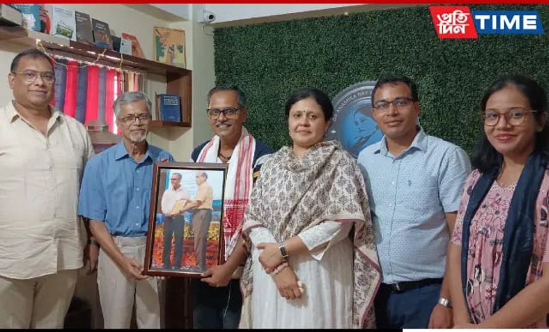 ARMT's Subhamoy Bhattacharjee Felicitated For Winning National Award