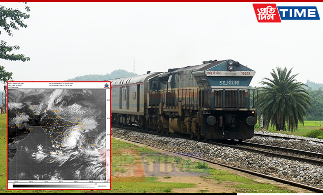 Railways on High Alert as Cyclone ‘DANA’ Approaches Odisha and West Bengal