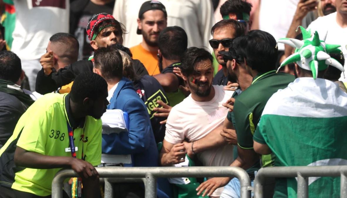 CWC19: Scuffle between Pakistan-Afghanistan fans