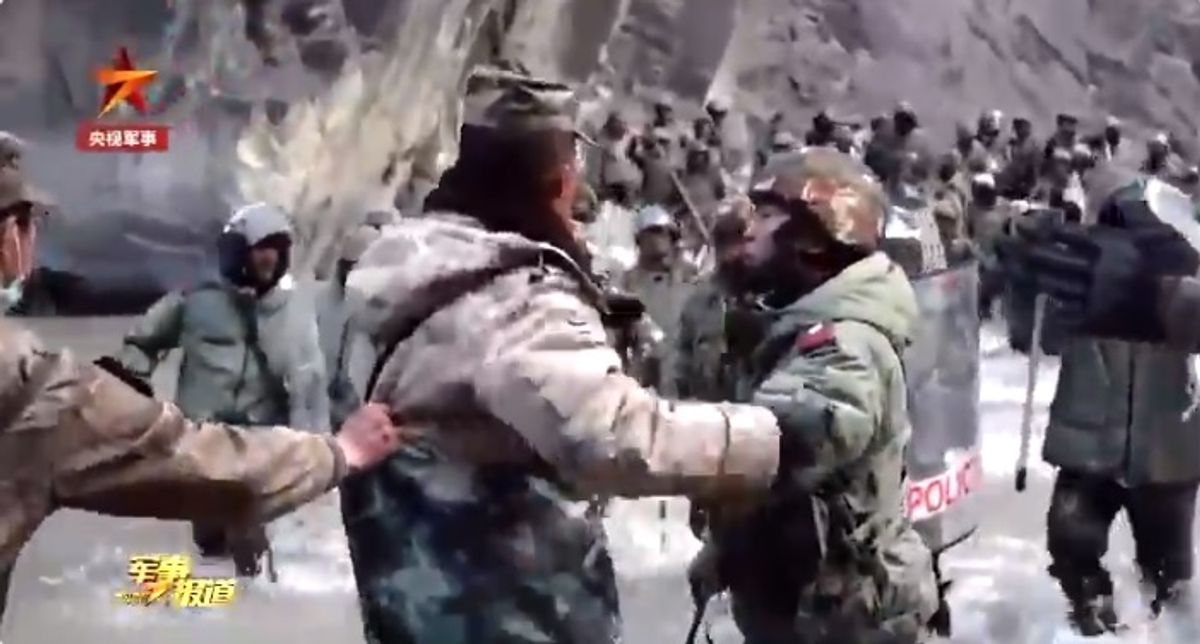 Chinese Media Releases Video Of Galwan Valley Clash