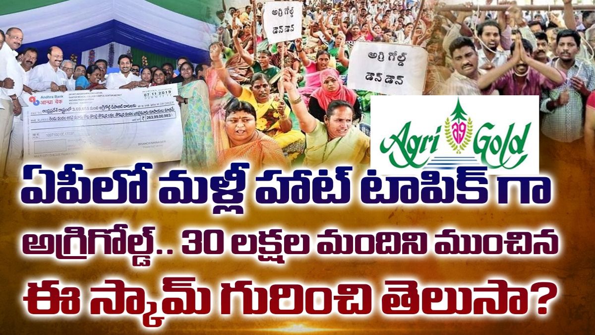 Agri Gold Scam: ఏపీలో మళ్లీ హాట్ టాపిక్ గా అగ్రిగోల్డ్.. 30 లక్షల ...