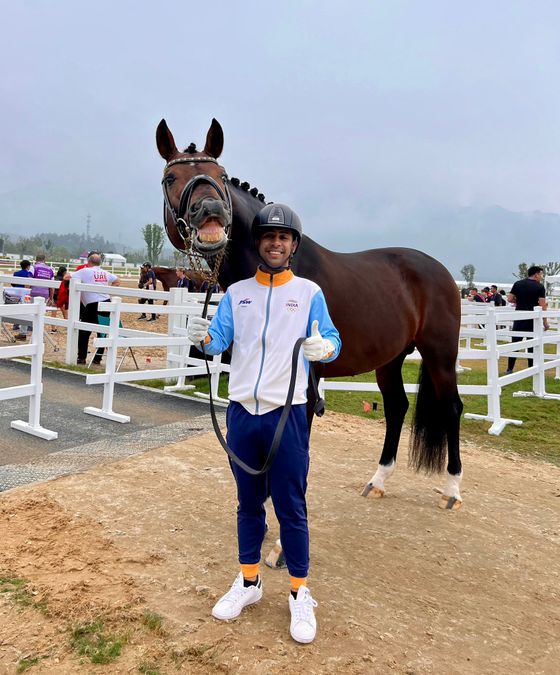India’s first Olympic equestrian Anush Agarwalla bids farewell to his ...
