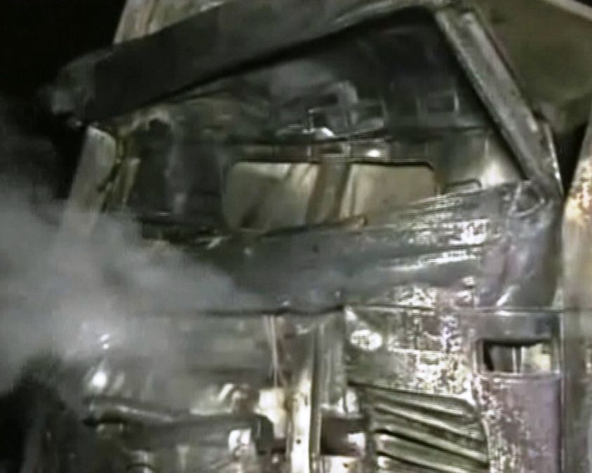 One burnt to death as truck, Hyva catch fire after head-on collision in ...