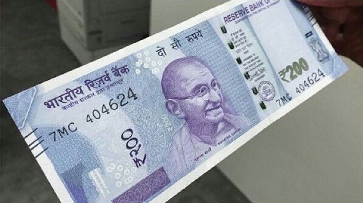 Government notifies new Rs 200 notes