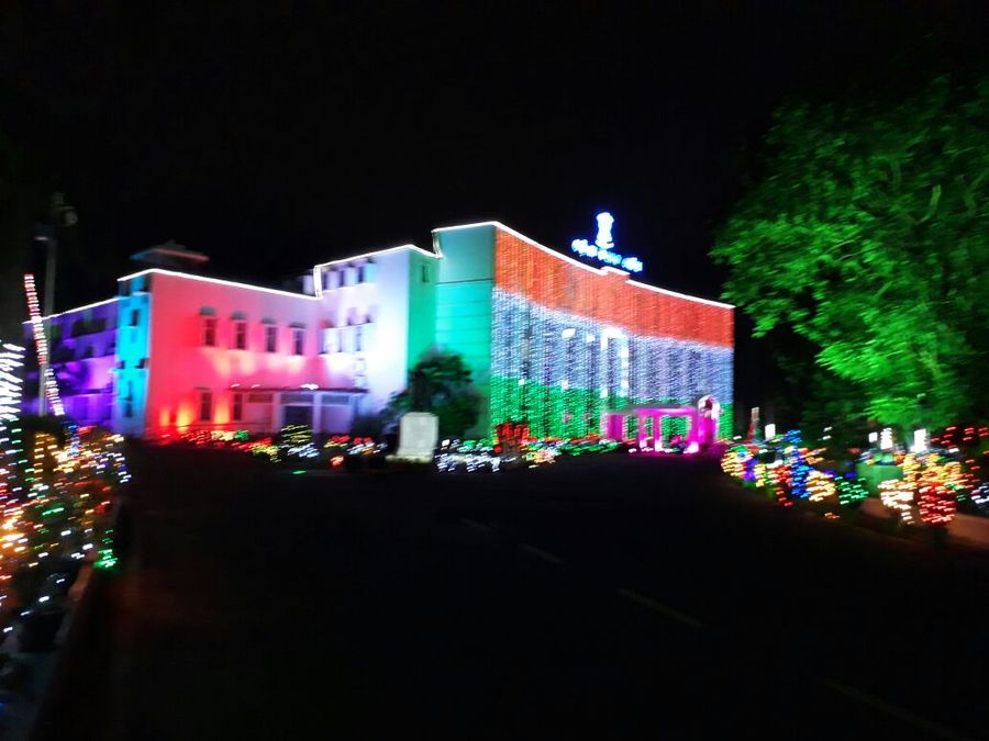 Odisha secretariat, Assembly decked up on eve of I-Day