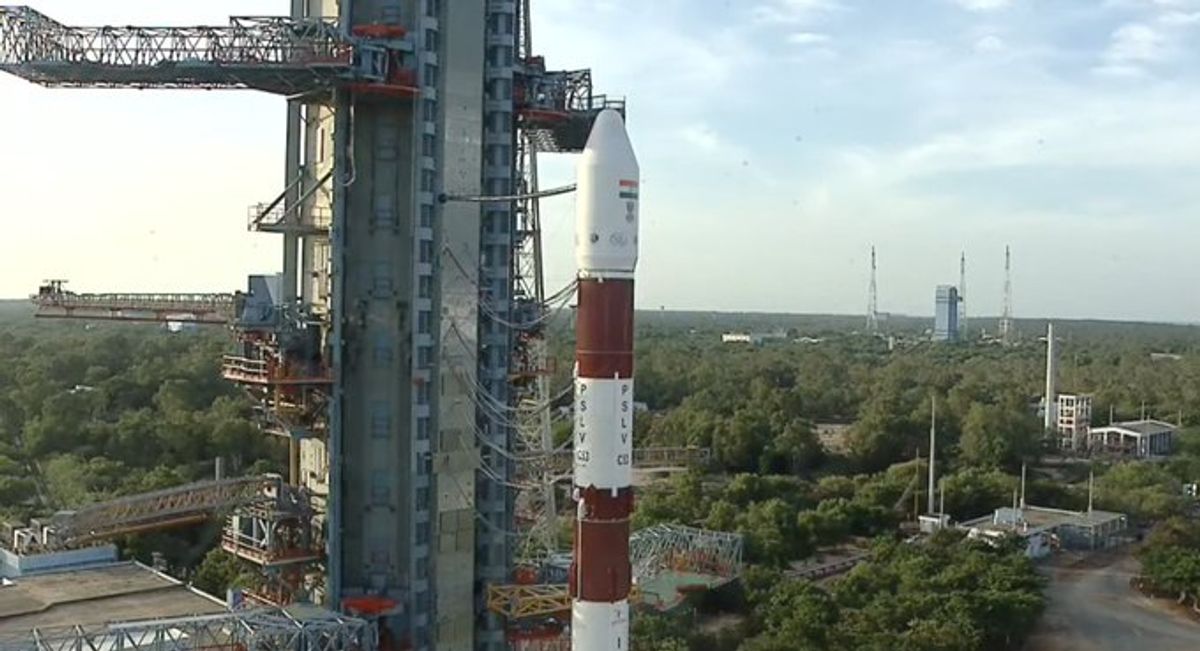 India's PSLV rocket successfully places three Singaporean satellites in ...