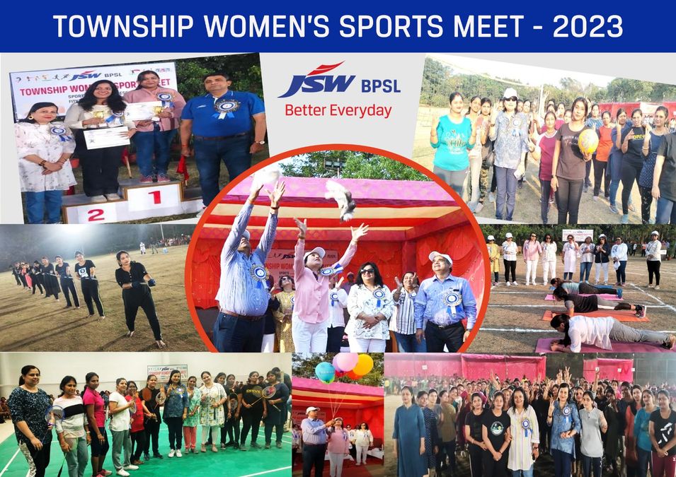 JSW BPSL Township Women's Sports Meet-2023 concludes